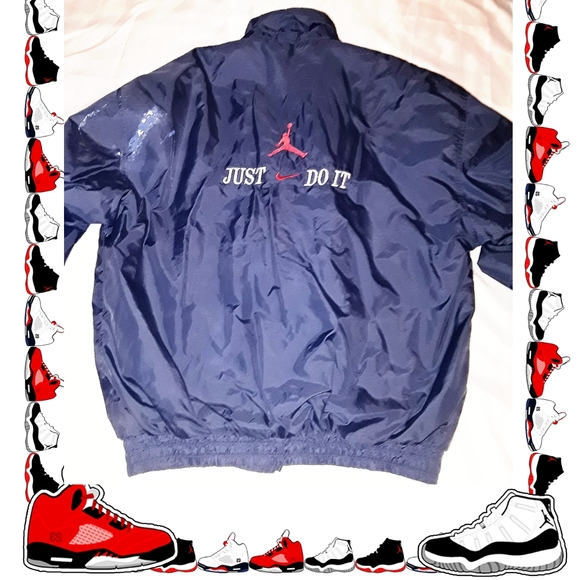 Nike | Jackets & Coats | Vintage Old School Nike Air Jordan Jacket ...